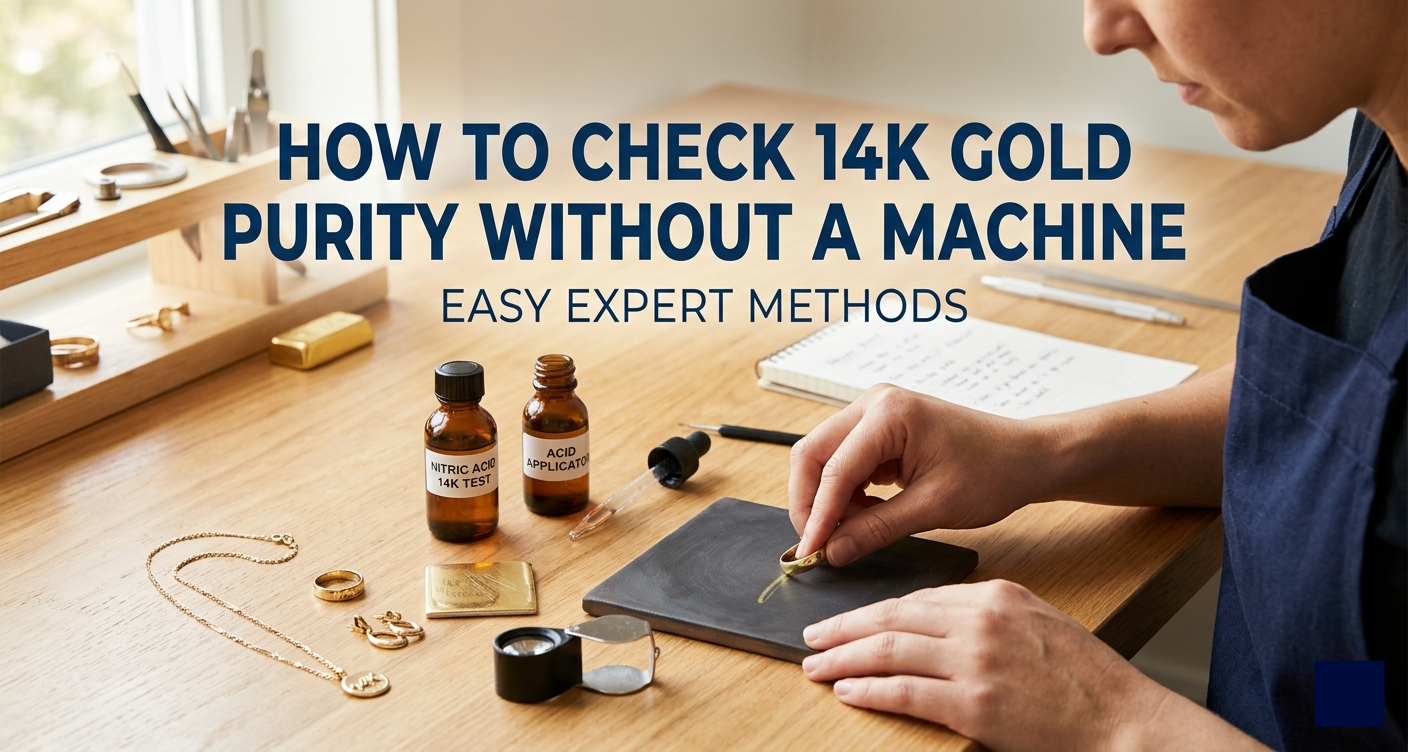 How to Check 14K Gold Purity Without a Machine: Expert Guide 2026 – Lukson
