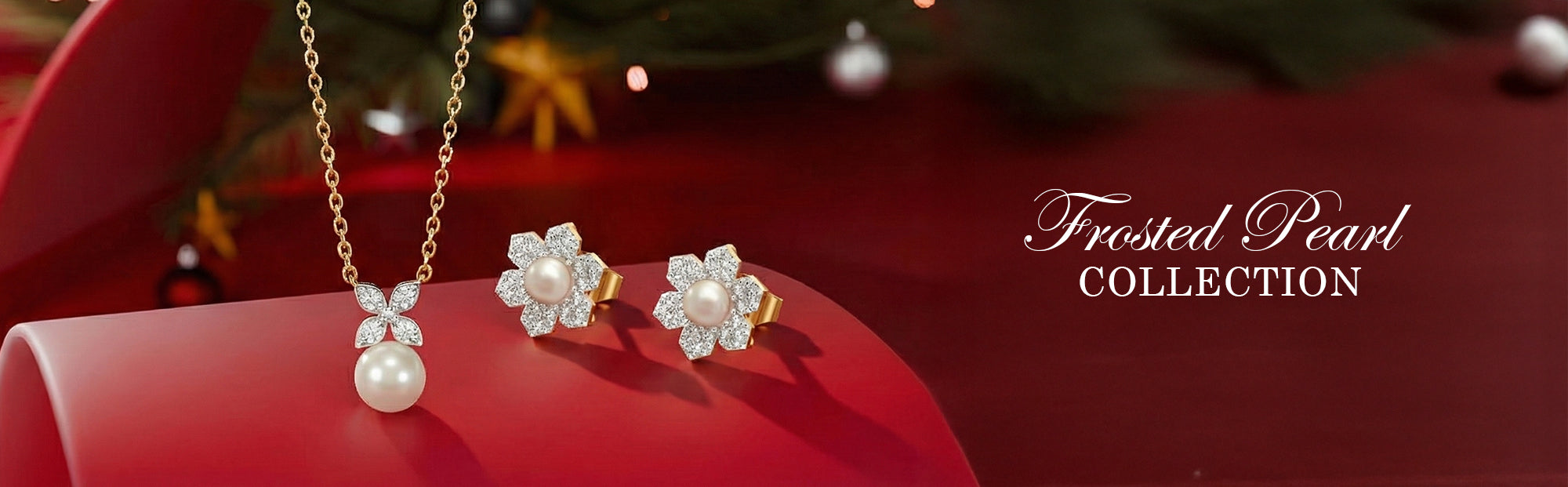 Buy Frosted Pearl Jewellery Online in India | Lukson