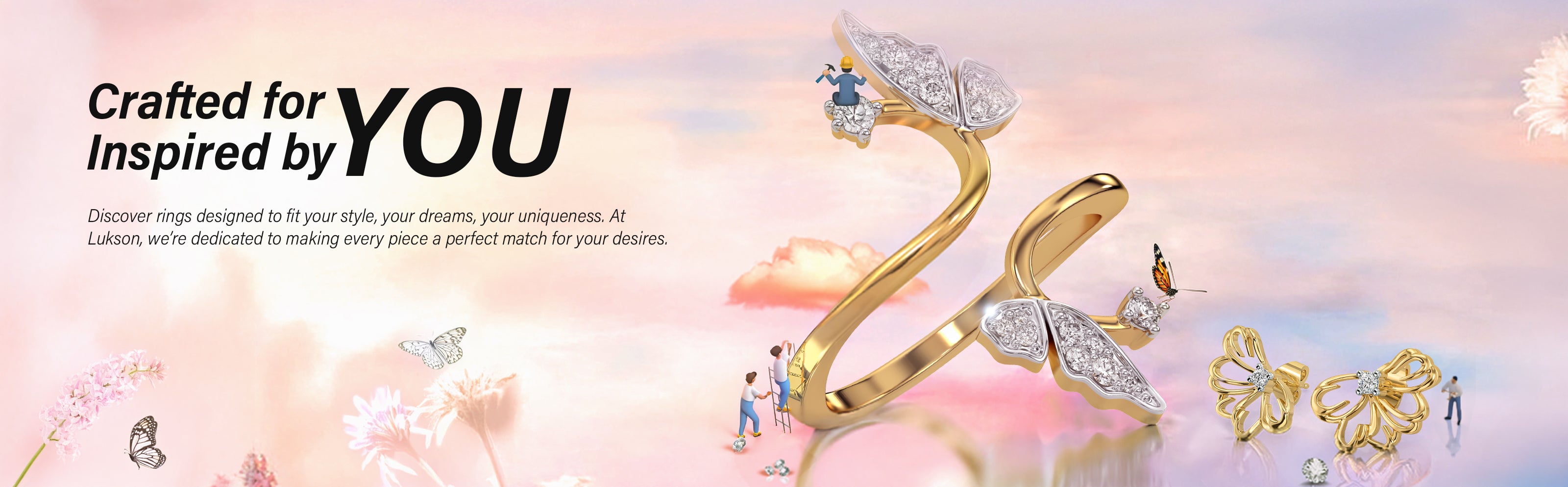 Buy Lab Grown Diamond Jewellery Online in India | Lukson Jewels ...